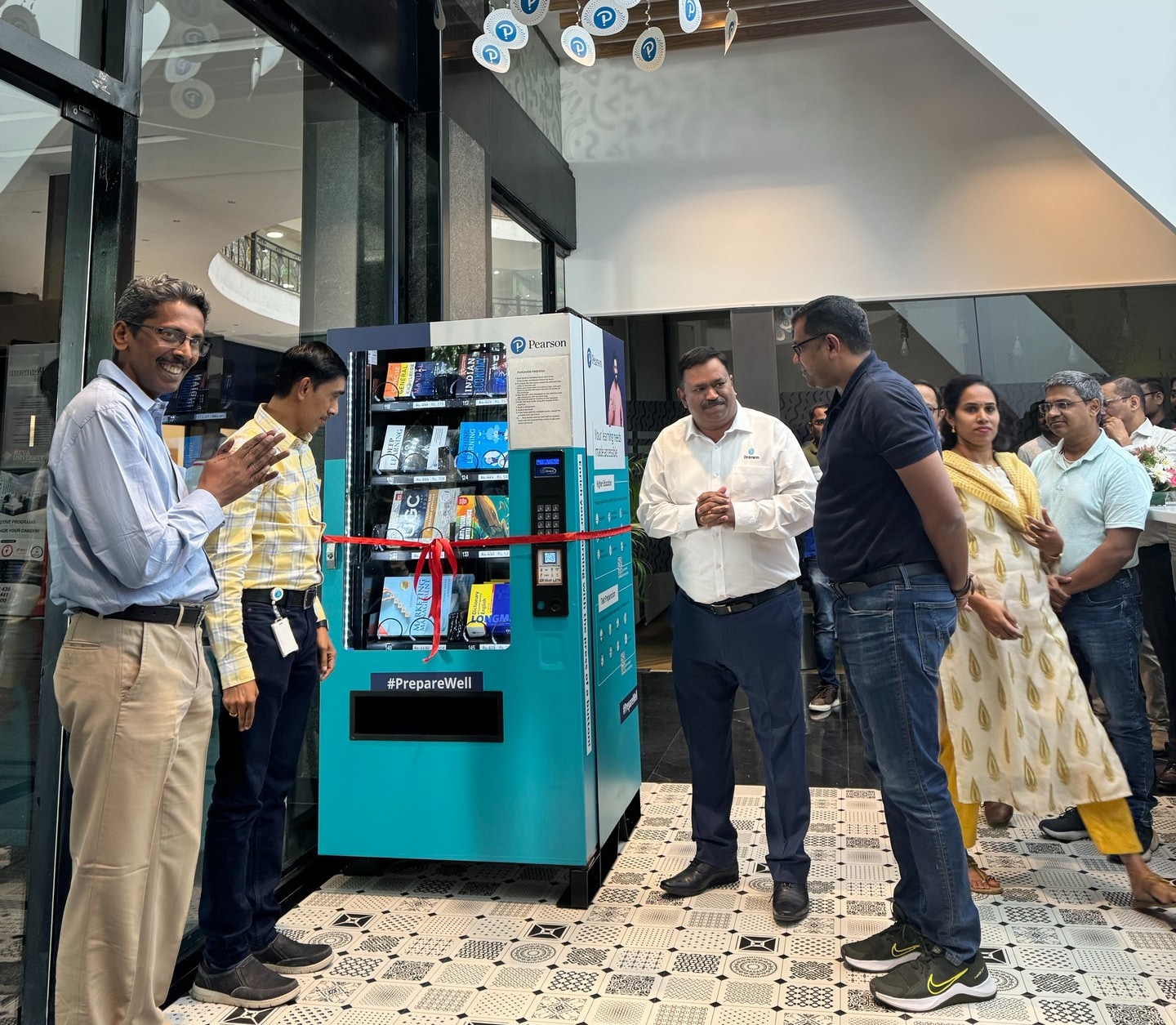 Pearson India launches its first book vending machine for consumers in ...
